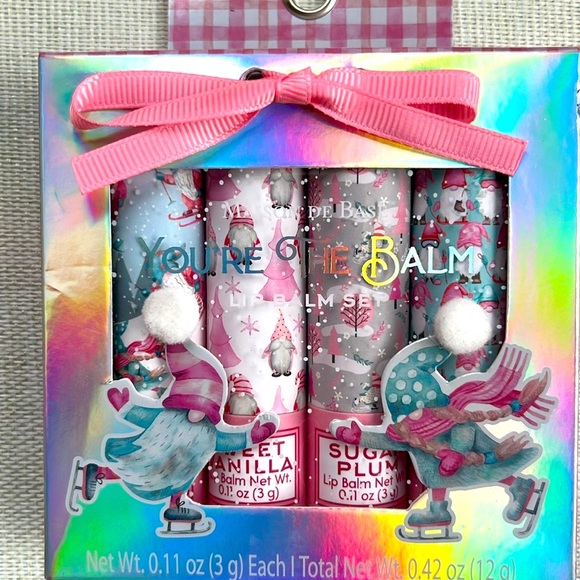 Makeup | Youre The Bomb Gnome Lip Balm Gift Set 4 Piece Flavored Lip ...